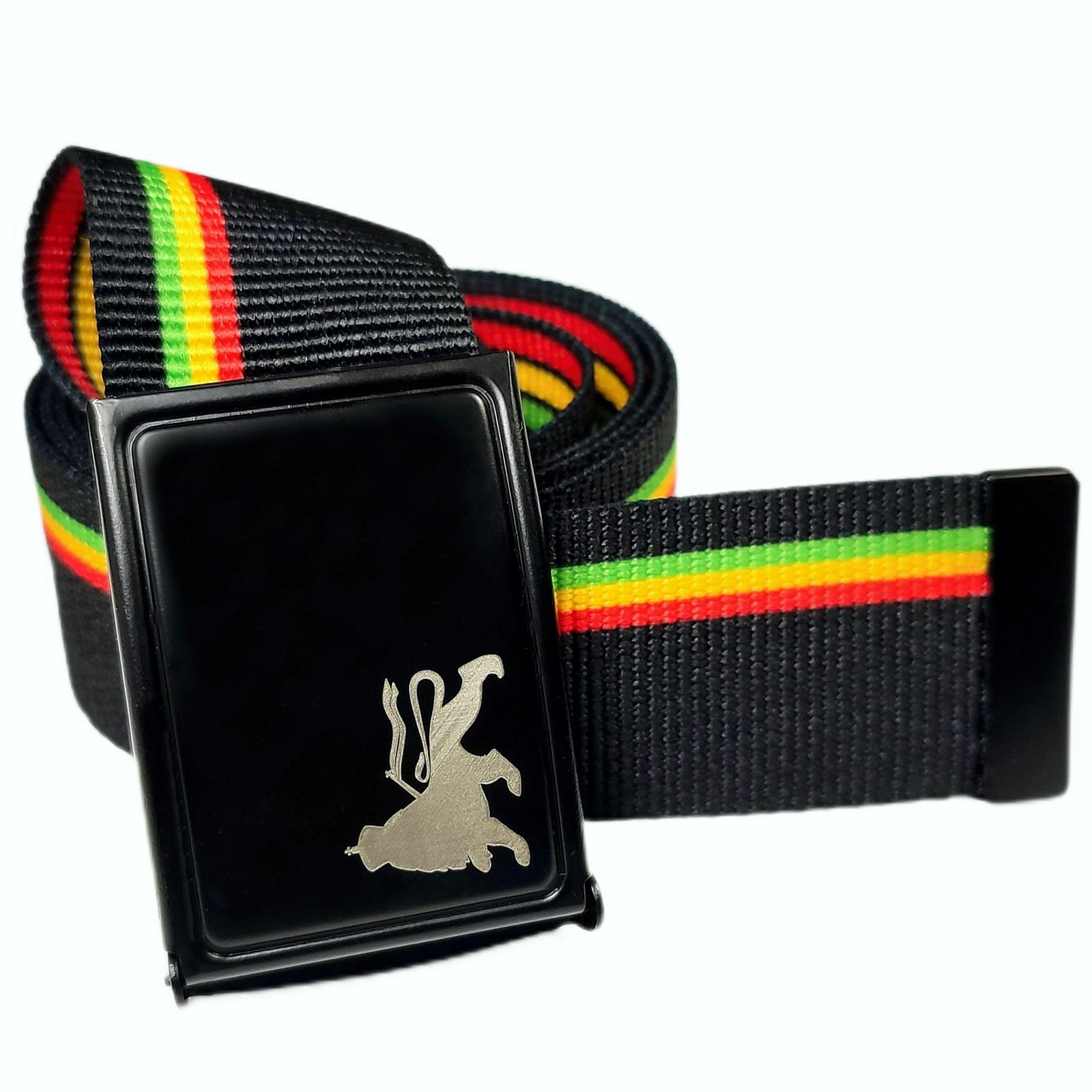 Lion of Judah sackcloth Black + Reggae stripes Trouser belt » RASTA ...